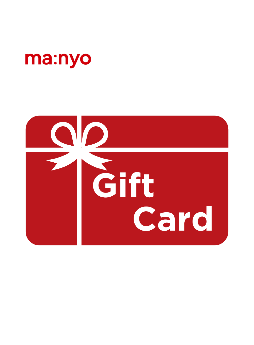 ma:nyo Gift Card | ma:nyo US
